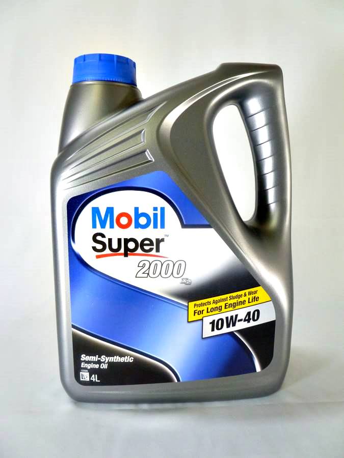Mobil Super 2000 - 10W40 Semi Synthetic (4litres)